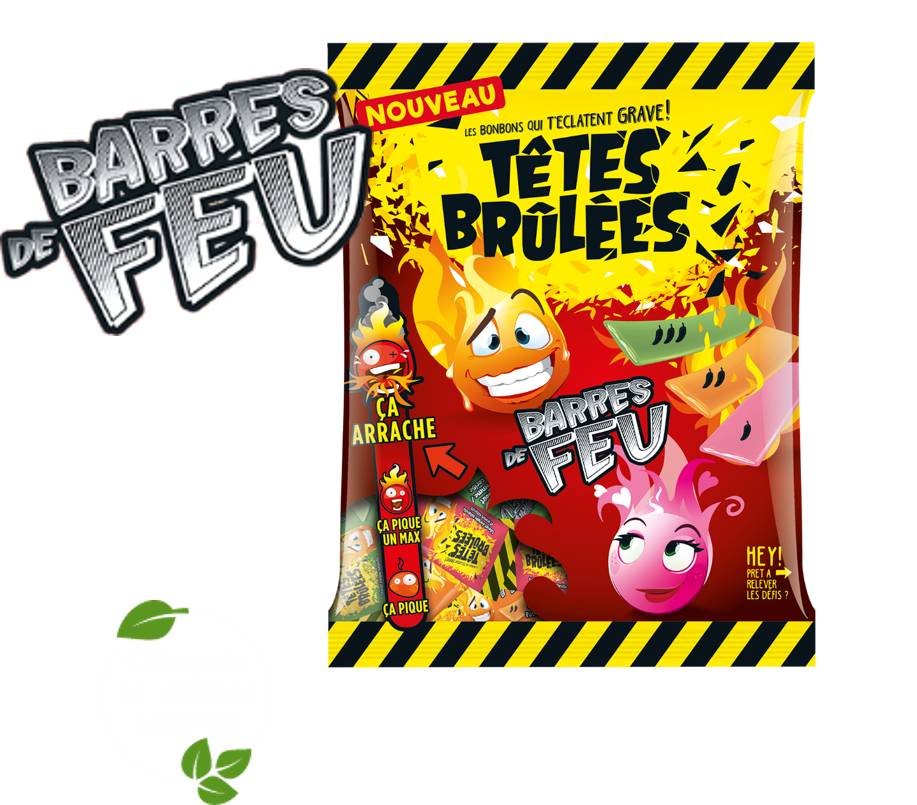 Têtes Brûlées, les bonbons qui t'éclatent grave - Site Officiel